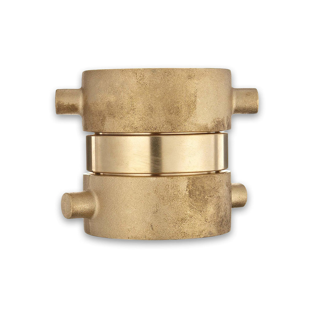 Female (Swivel) x Female (Swivel) Brass Adapter (Pin Lug) – Fire Adapters
